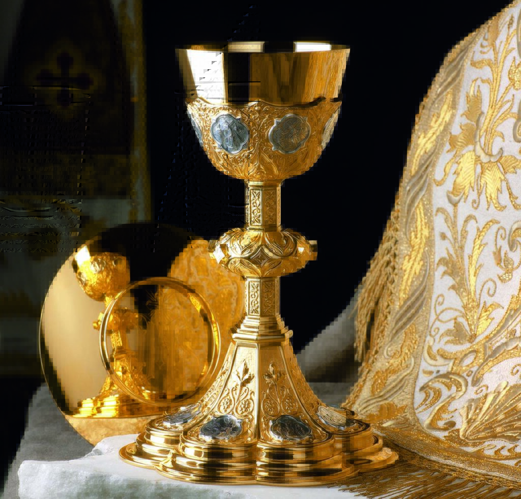 Cáliz, Patena, Corporal - Arguments